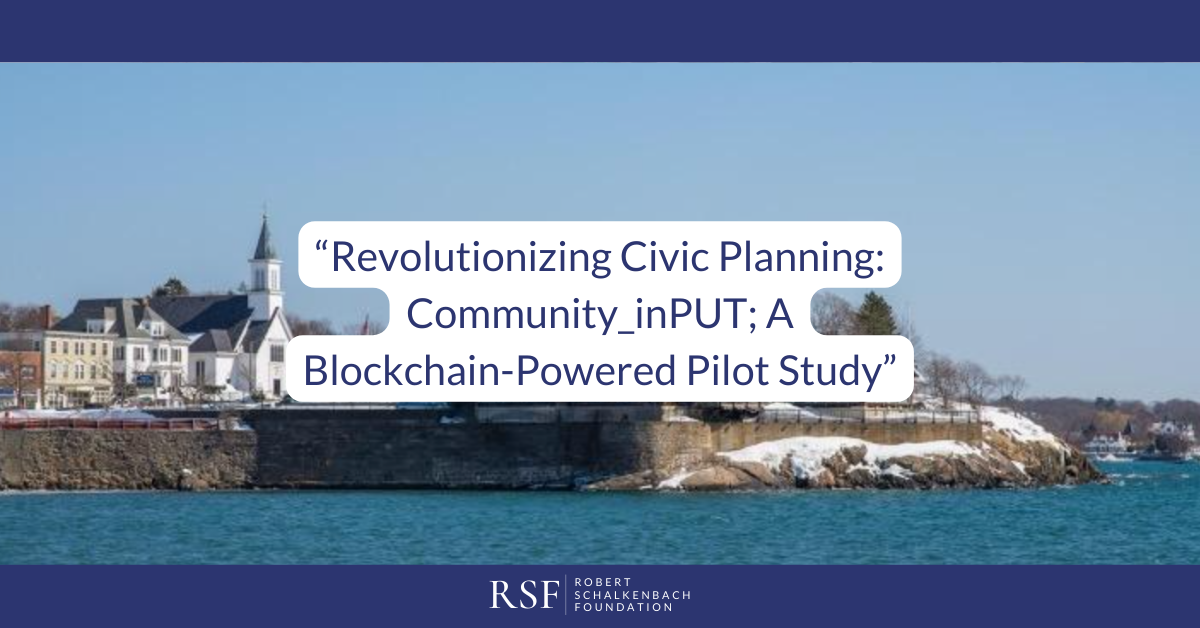 Revolutionizing Civic Planning: Community_inPUT – A Blockchain-Powered ...